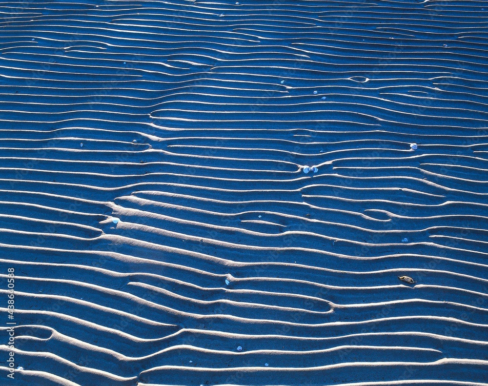 sea, low tide, mudflats, detail, ripple marks, scours, tides, sand ...
