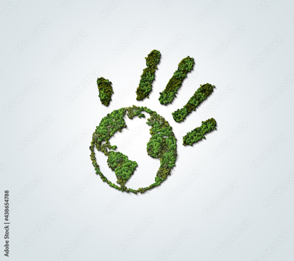 Save nature, save the earth. World Earth day and environment day ...