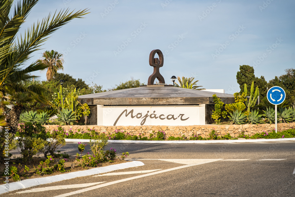 Indalo Man from Mojacar. Spain. Stock Photo | Adobe Stock