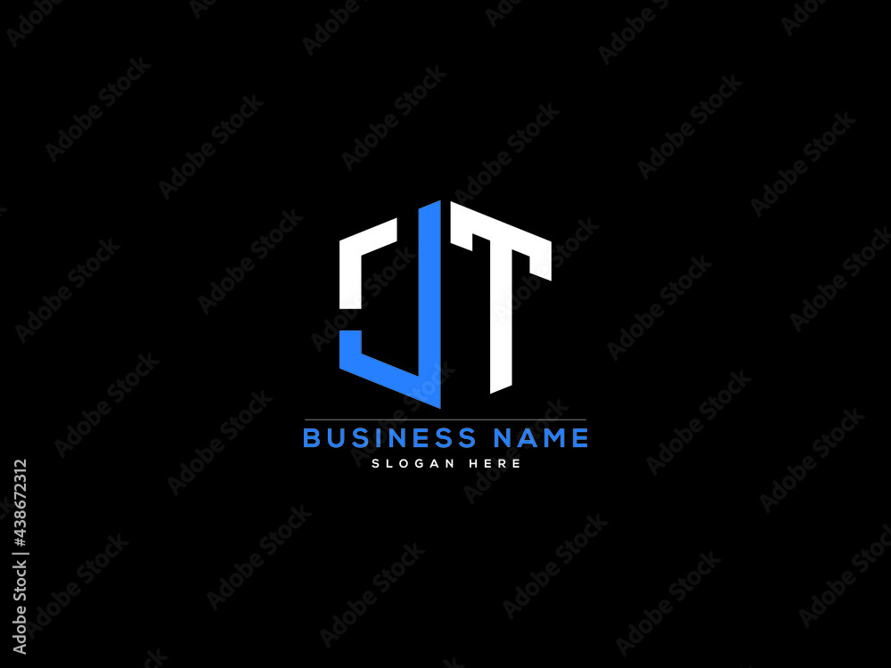 Letter JT Logo, creative jt logo icon vector for business Stock Vector ...