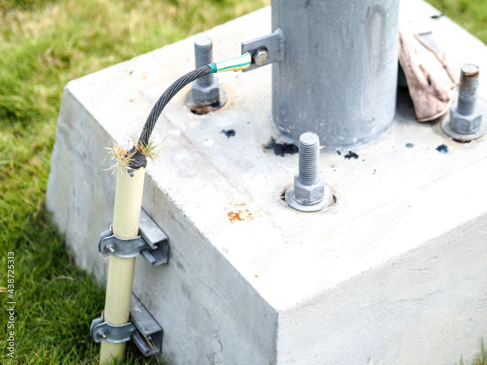 Ground systems was installed in power plant which many popular for ...