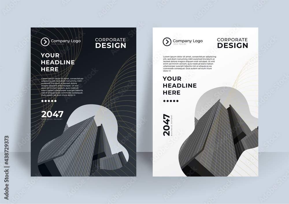 Luxury black gold background. Elegant business cover presentation ...