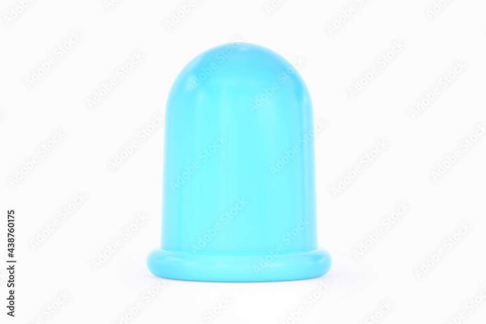 Silicone Anti-Cellulite Bubble massage tool. Blue massage anticellulite ...