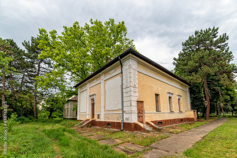 Krivaja, Serbia - June 06, 2021: The Krivaja summer house was built at ...