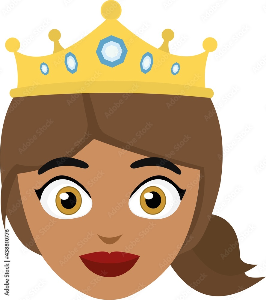 Queen Clipart Emoji Pencil And In Color Queen Clipart