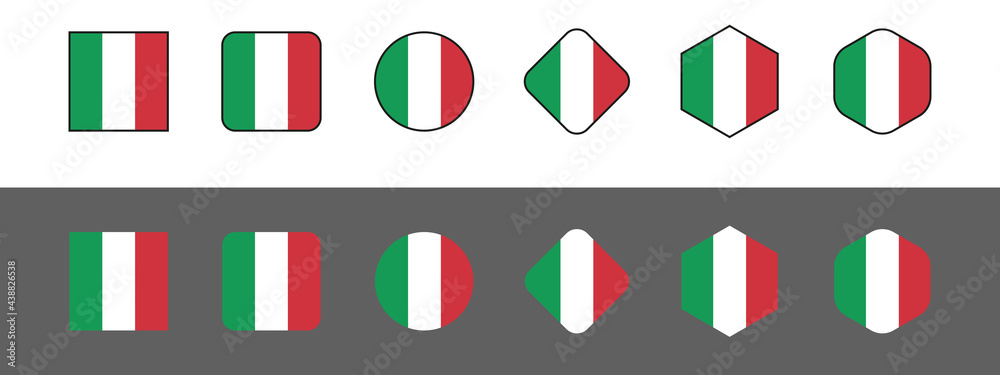 Italy Flag, National flag of Italy, Italy flag in standard proportion ...