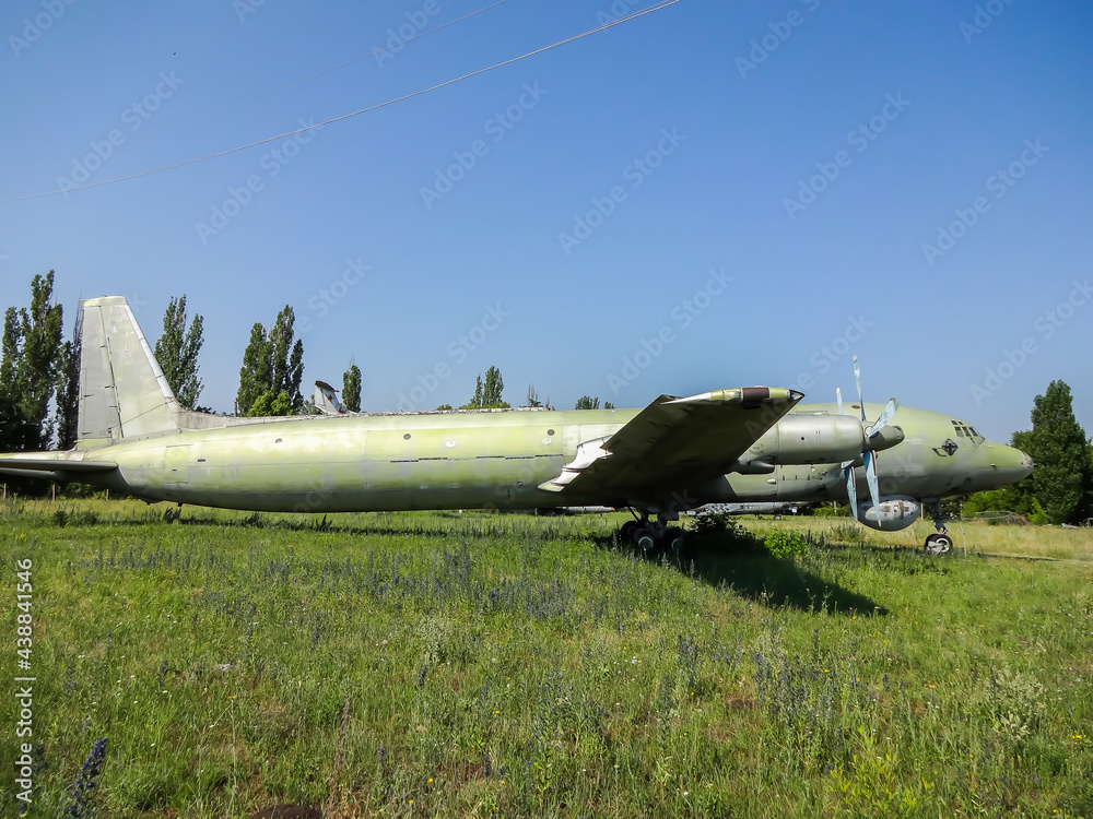 Ukraine Luhansk LPR 03 07 2020 Aviation and Technical Museum, aircraft ...