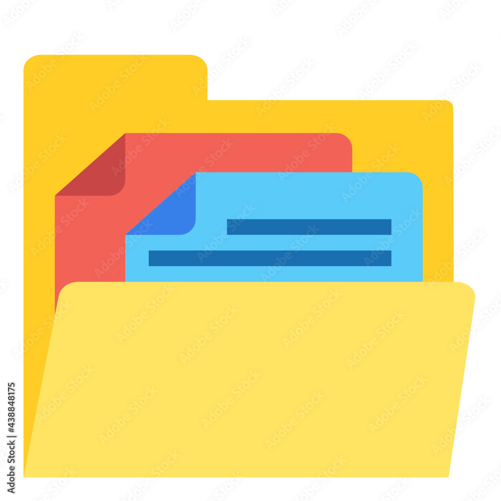 folder Stock Vector | Adobe Stock