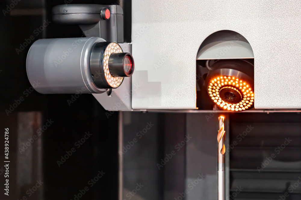 cutting drill bit assembly with chuck or tool holder setting on tool ...