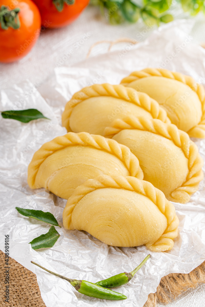 curry puff or kari pap is a snack of Maritime Southeast Asian origin ...