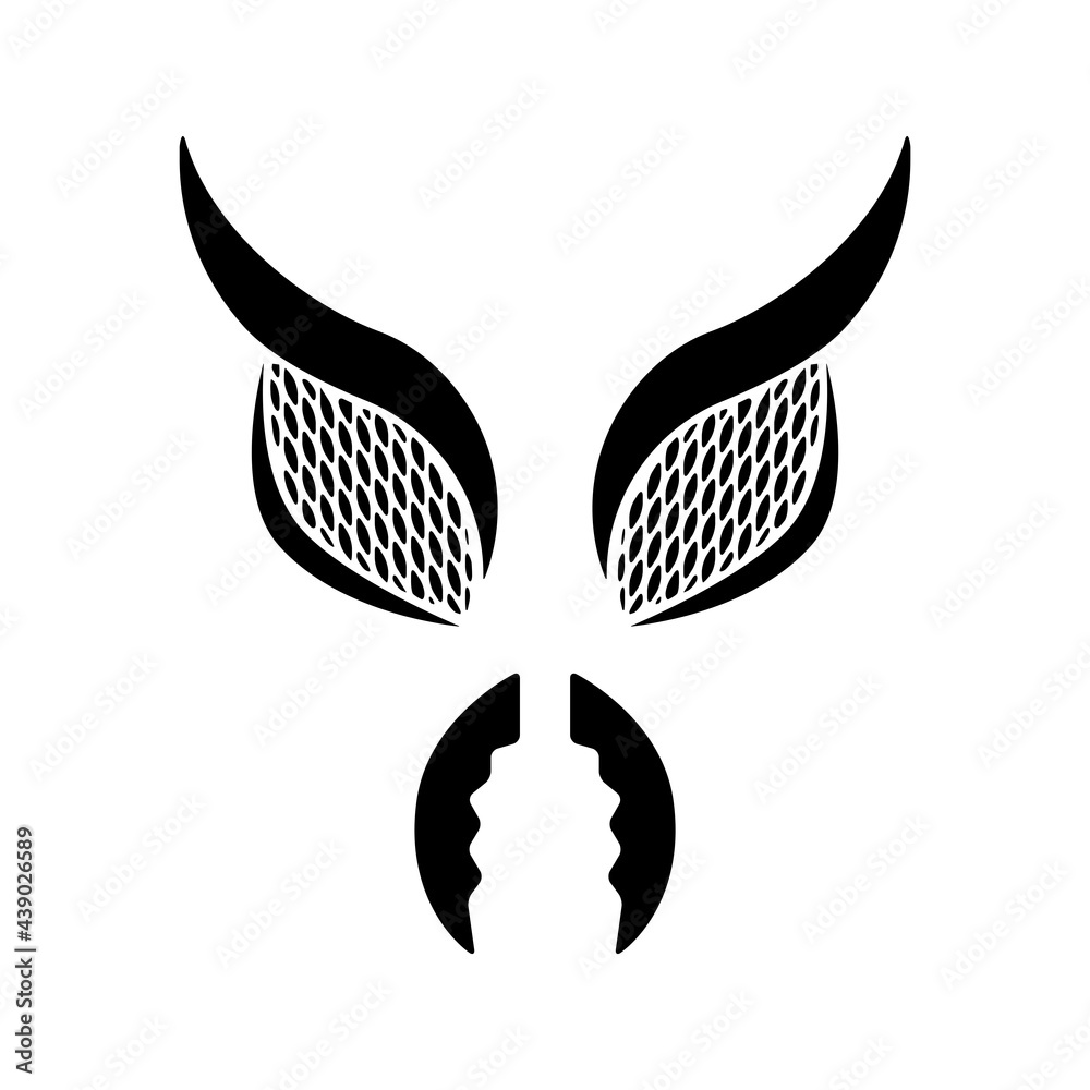 Insect Face icon. head insect. good for logo,icon,mascot,sign,symbol or ...