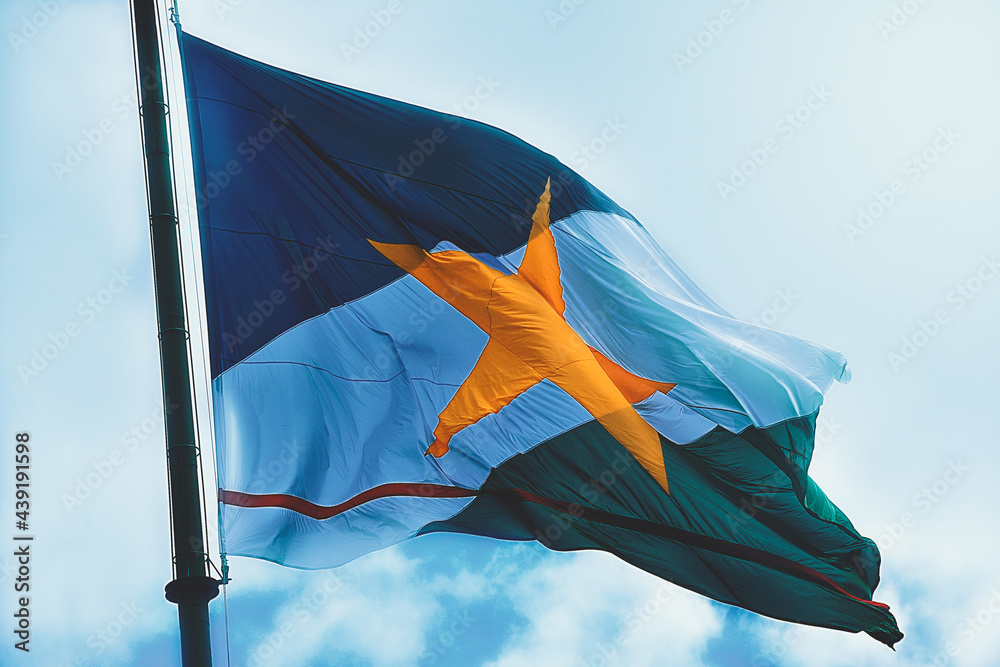 bandeira de Roraima Boa Vista Roraima Brasil Stock Photo | Adobe Stock