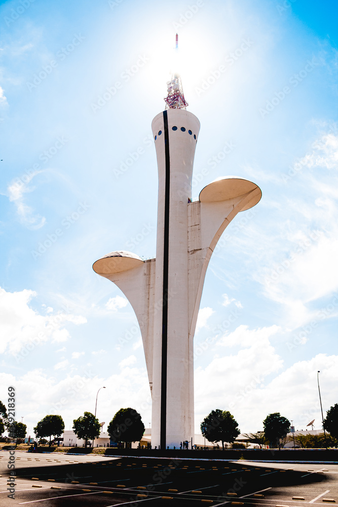 Torre de TV Digital de Brasília. Famoso ponto turístico da capital ...
