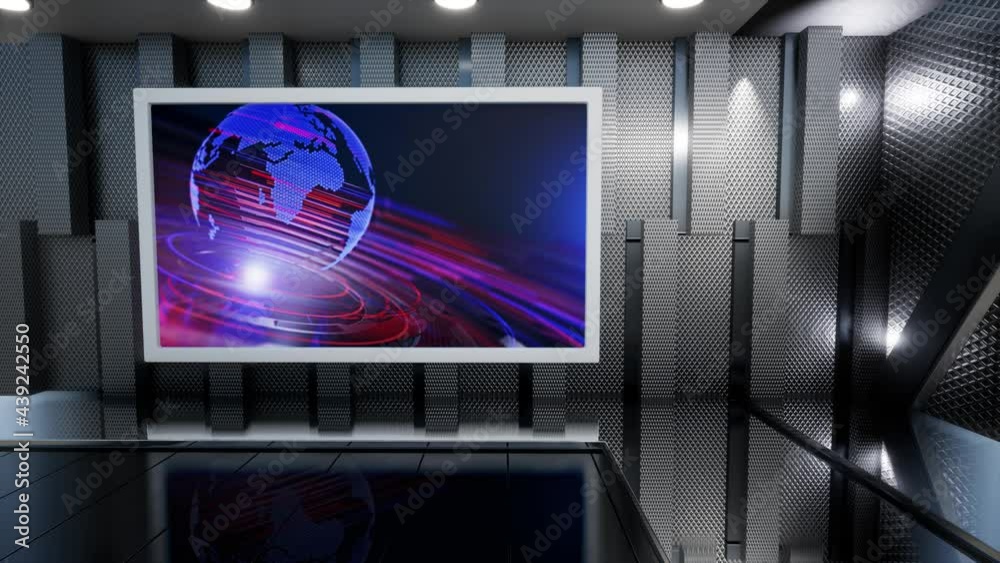 News Studio. Studio Background. Newsroom bakground. The perfect ...