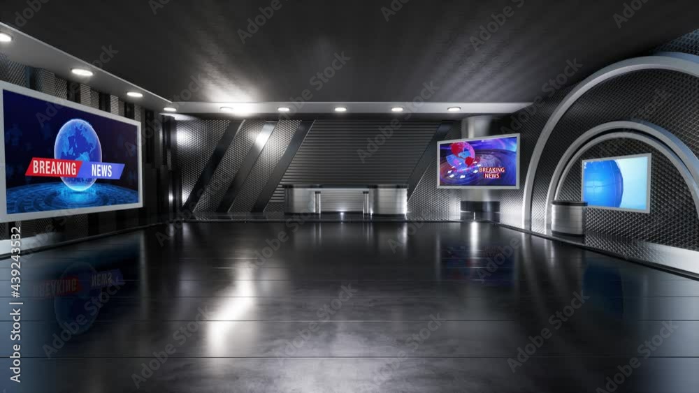 News Studio. Studio Background. Newsroom bakground. The perfect ...