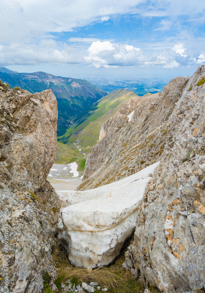Monte Redentore and Pilato lake (Italy) - The landscape summit of Mount ...