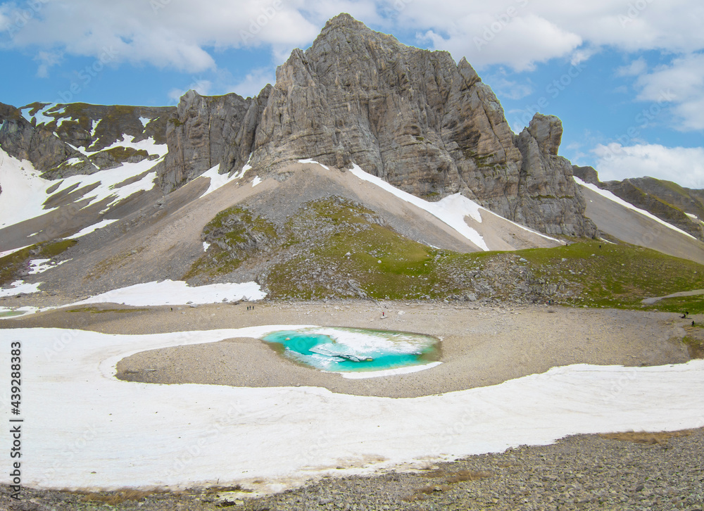 Monte Redentore and Pilato lake (Italy) - The landscape summit of Mount ...