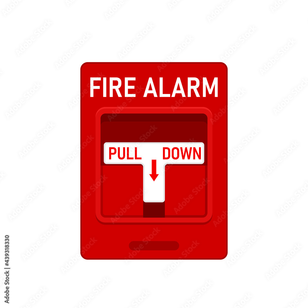 Fire drill station icon. Clipart image isolated on white background ...