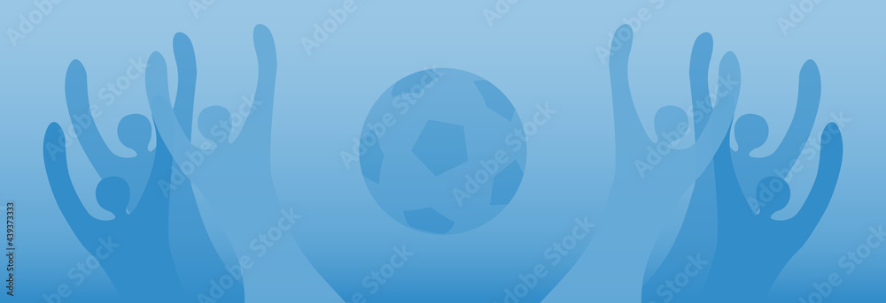 .Soccer 2021.Fussball.UEFA Euro 2020.Football or soccer background with ...