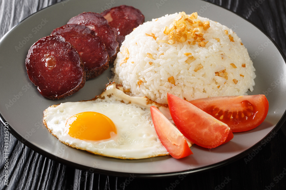 Poster Sinangag also called garlic fried rice is a Filipino dish cooked ...