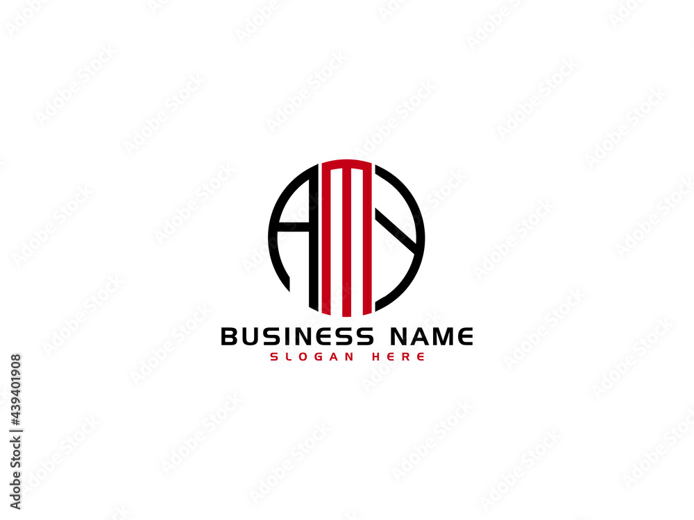 Letter AMY Logo Icon Vector Image Design For All Business Stock Vector ...
