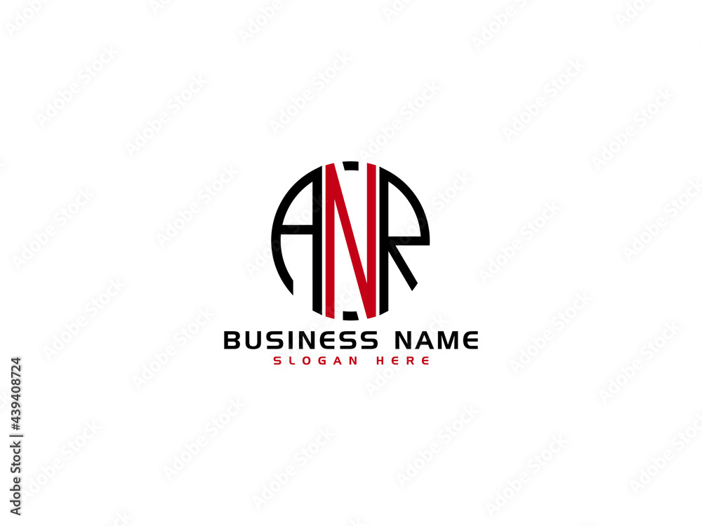 Letter ANR Logo Icon Vector Image Design For All Business Stock Vector ...