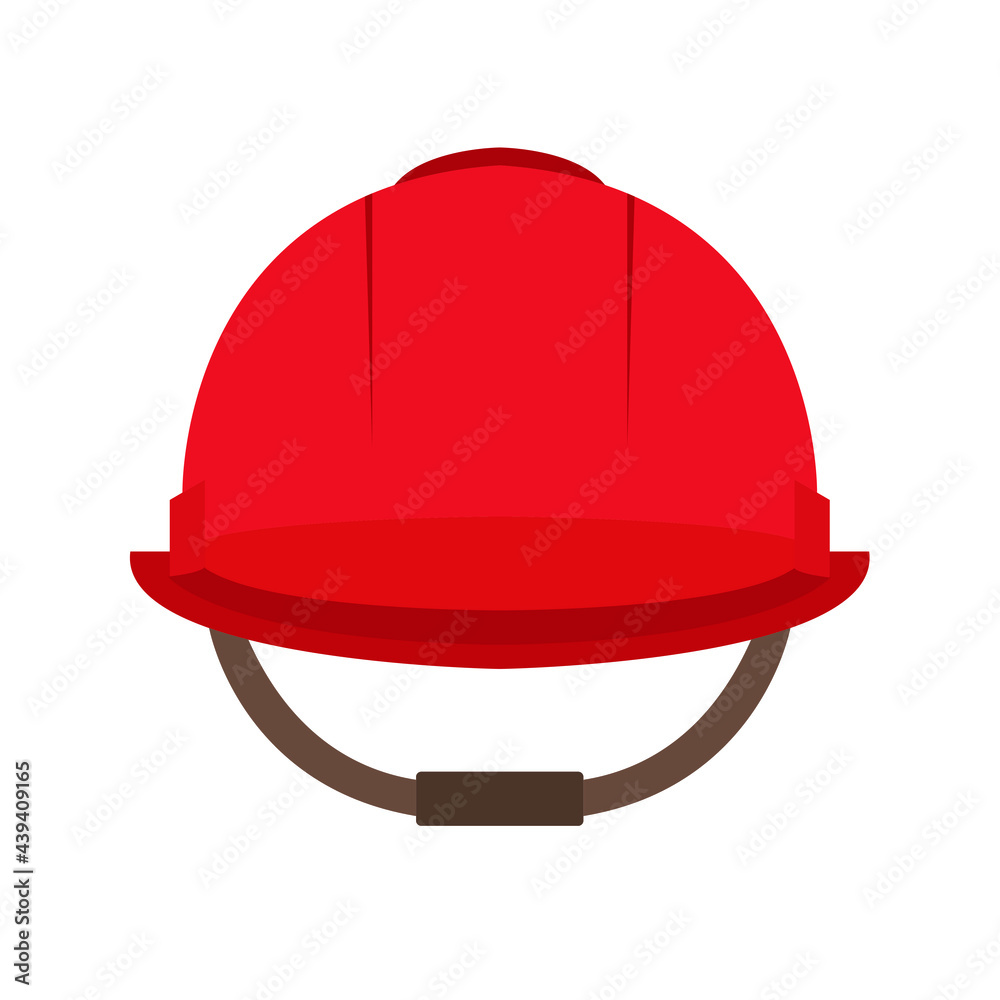 red helmet safety vector illustration emoji Stock Vector | Adobe Stock