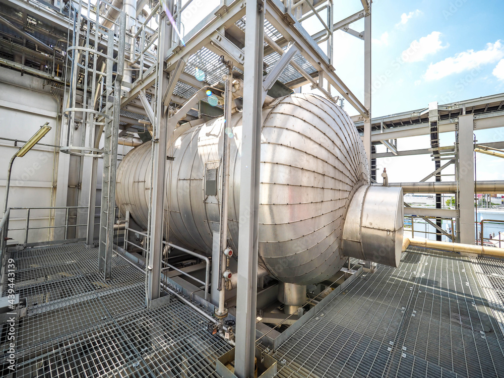 Drum for generator steam of HRSG boilers systems (Heat recovery steam ...