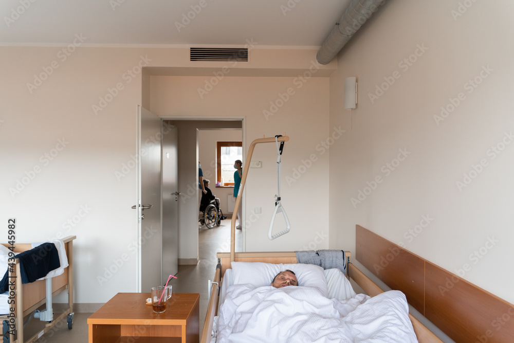 Patient At Ward Stock Photo | Adobe Stock