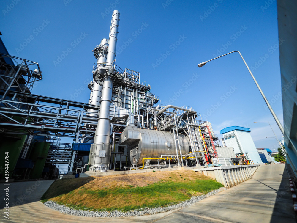Auxiliary boiler systems from natural gas which include stack, burner ...