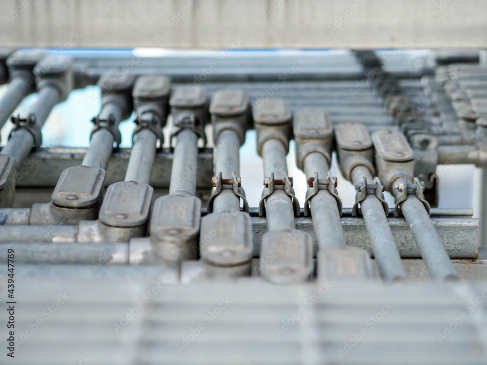 Conduit in power plant. Stock Photo | Adobe Stock
