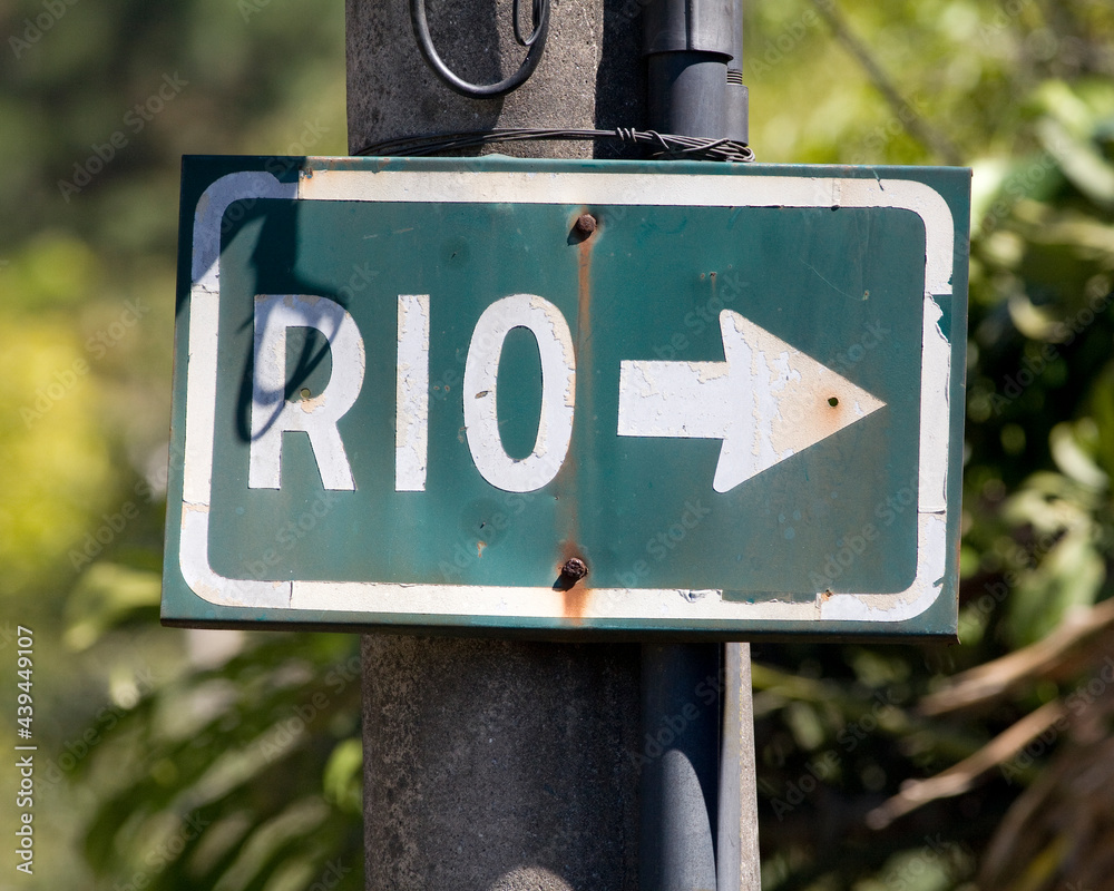 Rio Sign Stock Photo | Adobe Stock