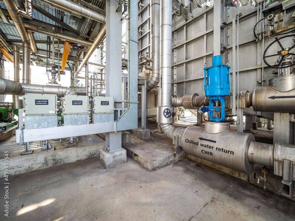 Control valve for control flow and pressure of process condition such ...