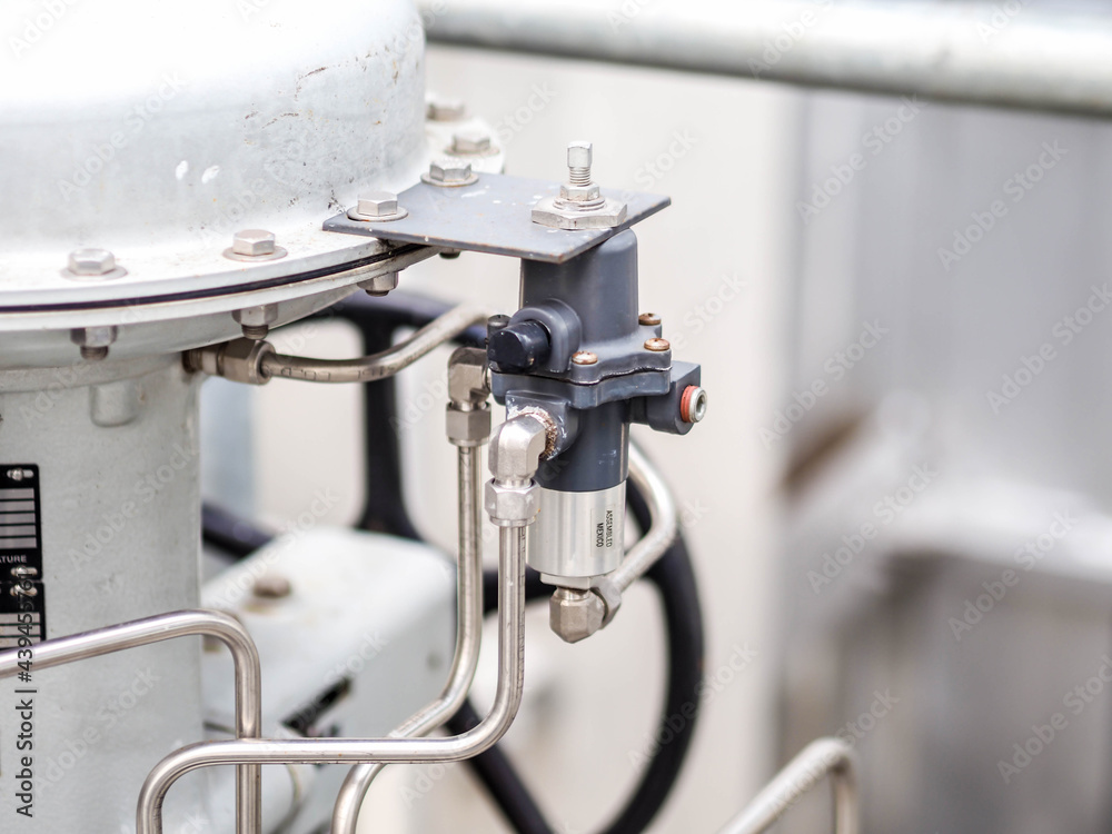 Control valve for control flow and pressure of process condition such ...