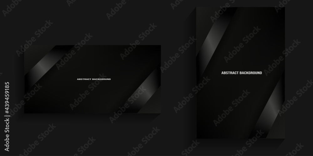 premium background with abstract lines on the top left and bottom right ...