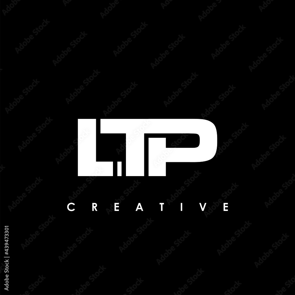 LTP Letter Initial Logo Design Template Vector Illustration Stock ...