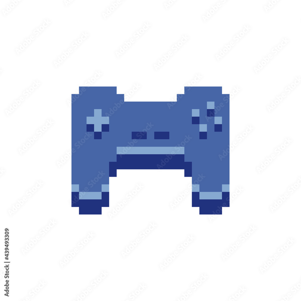 Gamepad icon. Pixel art style. Game assets. 8-bit sprite. Isolated ... Gamepad icon. Pixel art style. Game assets. 8-bit sprite. Isolated ...