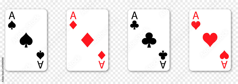 Individual Playing Card Clipart