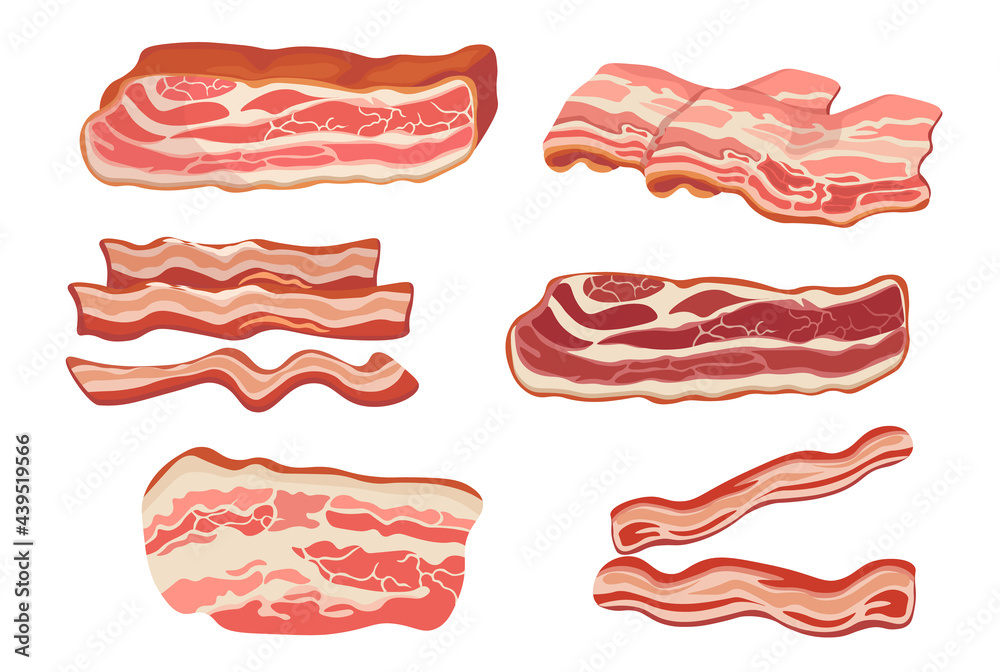 Strip Of Bacon Drawing