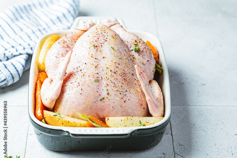 Undercooked Roast Chicken