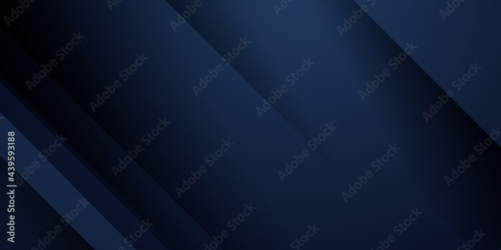 Abstract dark blue business presentation background with simple ...