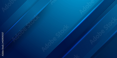 Simple minimal 3d dark blue abstract business presentation background ...