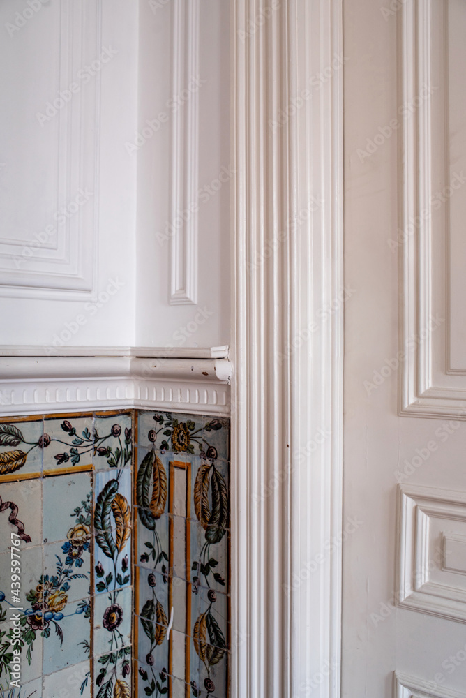 Corner detail of an ancient Portuguese home Stock Photo | Adobe Stock