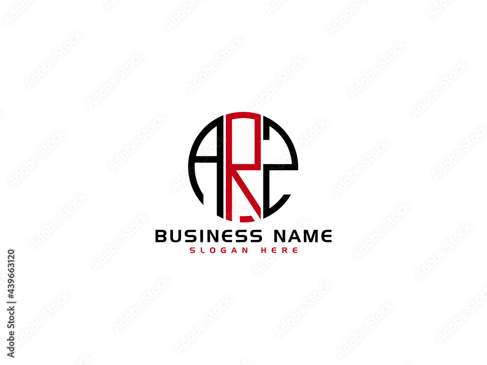 Letter ARZ Logo Icon Vector Image Design For All Business Stock Vector ...