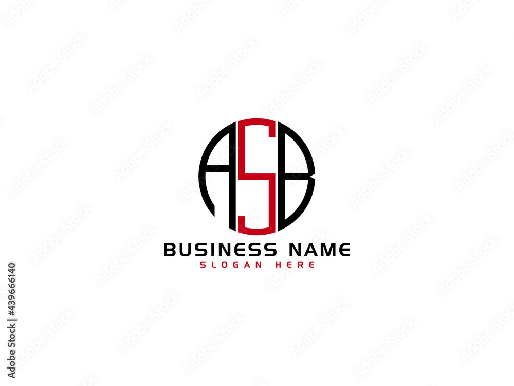 Vetor de Letter ASB Logo Icon Vector Image Design For All Business do ...