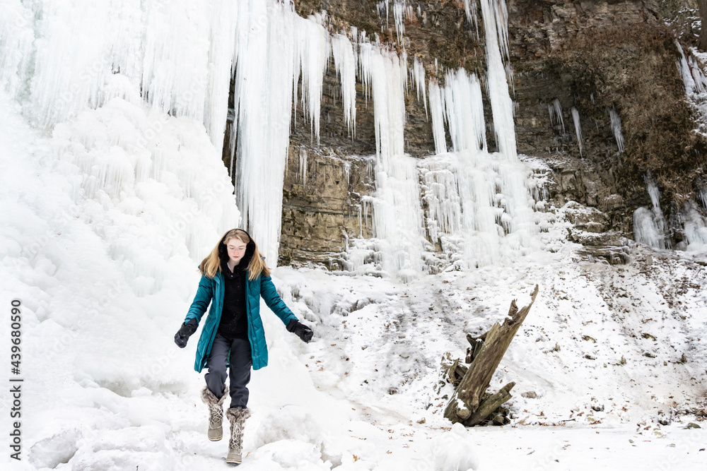 Hamilton Frozen Waterfalls