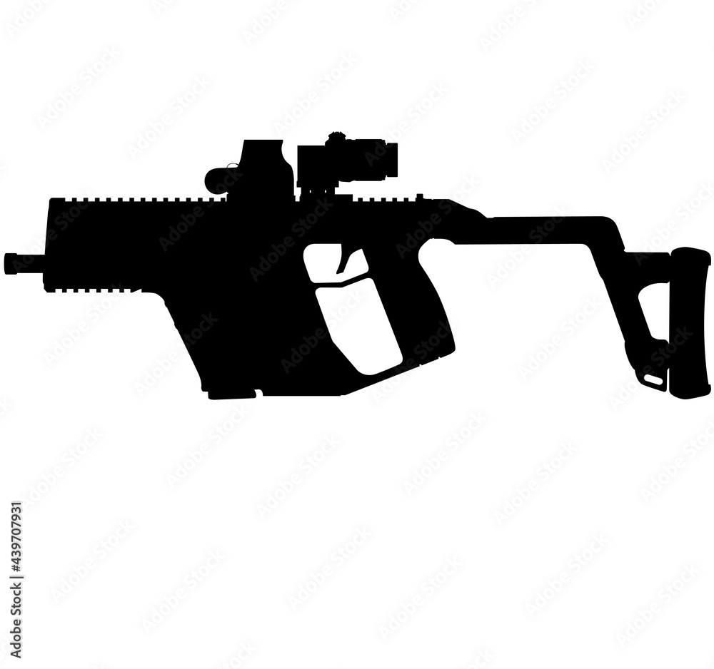 USA United States Army CRB Gen II Submachine gun caliber carbine United ...