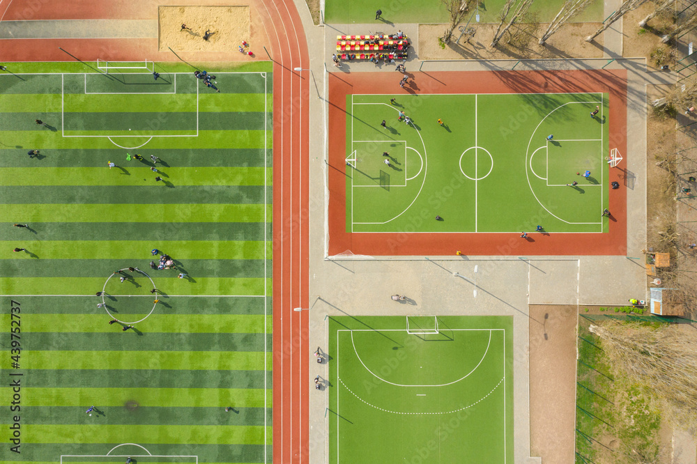 different sports grounds Stock Photo | Adobe Stock