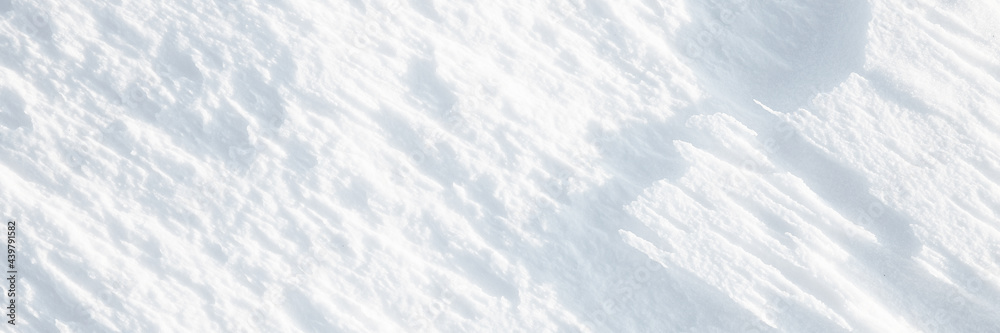 Beautiful winter background with snowy ground. Natural snow texture ...