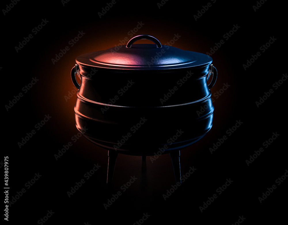 South African Potjie Pot Stock Illustration | Adobe Stock